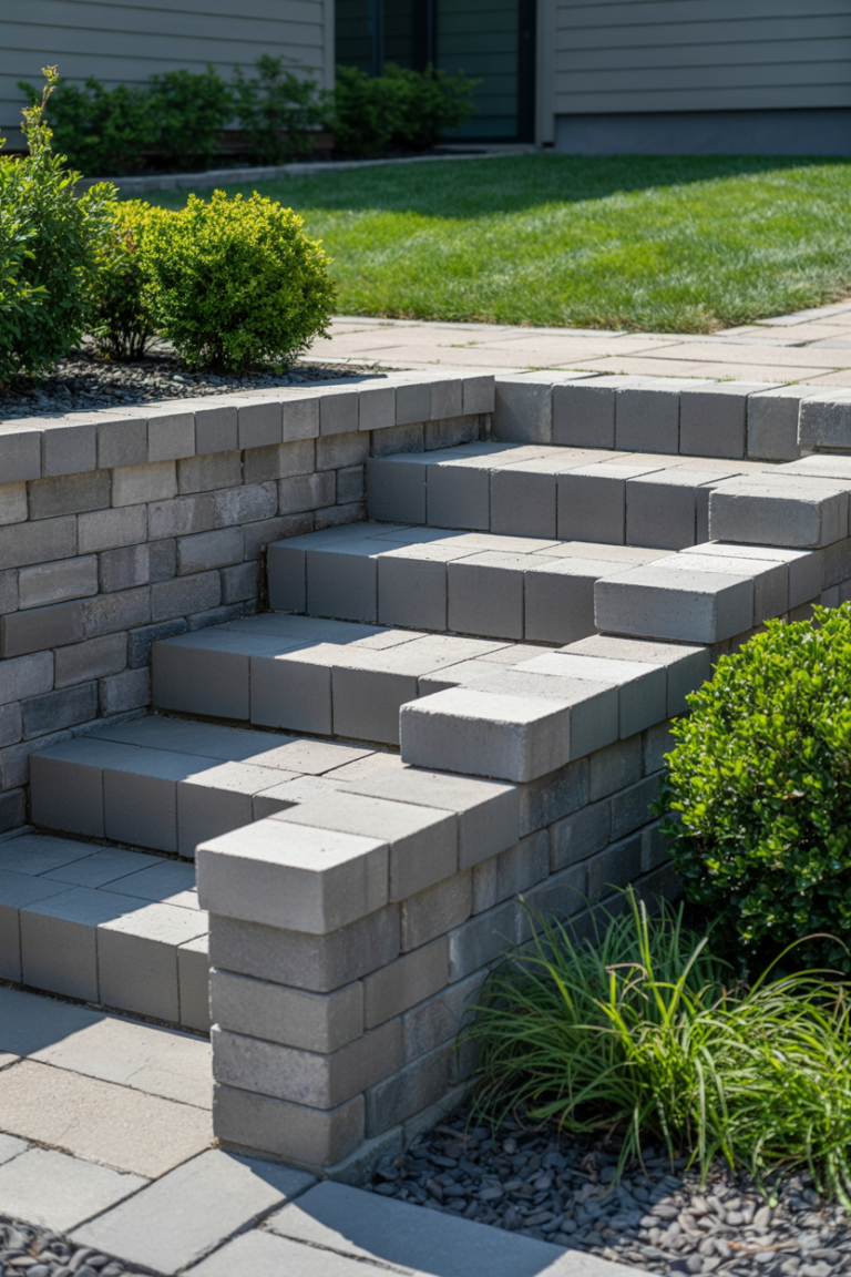 15 Creative DIY Garden Stair Ideas That Add Character and Function to ...